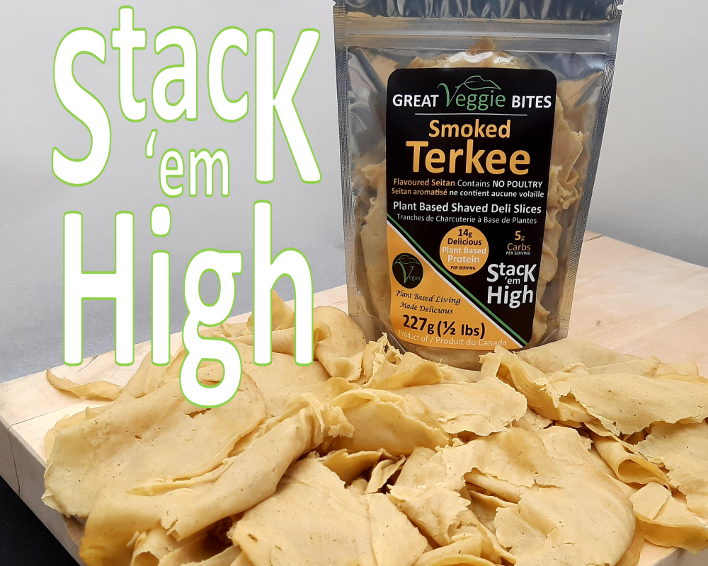 Smoked Terkee - Deli Slices | Great Veggie Bites